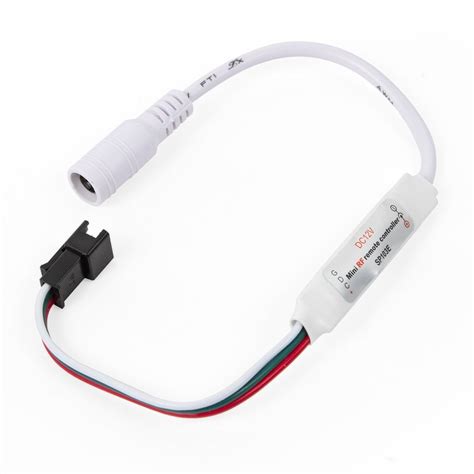 LED Controller With RF Remote Control SP103E RGB WS2801 WS2811 WS2812 WS2813 12 V Madrix