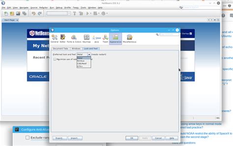 Weird Font Rendering In Netbeans On Linux Stack Overflow