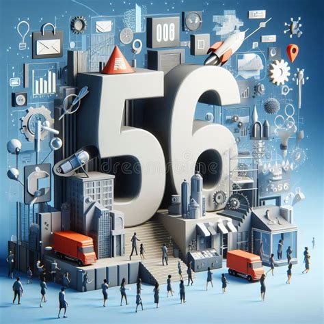 162 66 3d Visualization For Marketing Campaigns Crea Stock Illustration Illustration Of