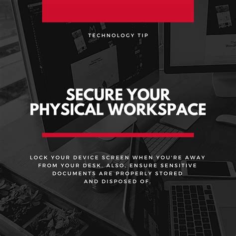 Sms Datacenter On Linkedin Tech Tip Secure Your Physical Workspace