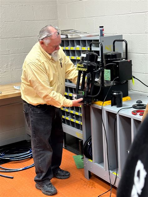 Kimball Midwests Resident Guru Randy Stevens Came Down To Certify A