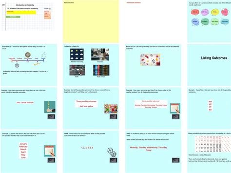 Probability And Data Representation Maths Gcse Bundle Powerpoint And Activinspire Lessons