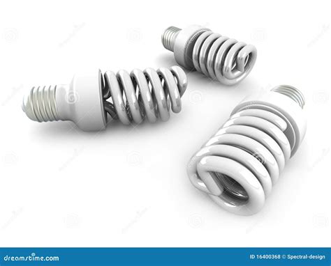 Energy Saver Light Bulbs Stock Illustration Illustration Of Light