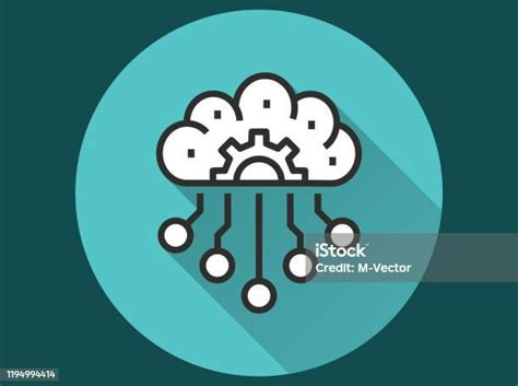 그래픽 및 웹 디자인을 위한 클라우드 기술 아이콘입니다 0명에 대한 스톡 벡터 아트 및 기타 이미지 0명 과학 기계류 Istock