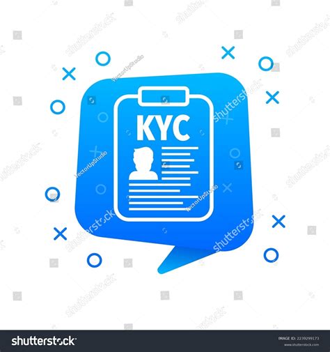Kyc Know Your Customer Document Verifying Stock Vector Royalty Free