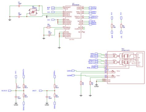 Enc28j60 Resources Easyeda