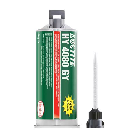 Loctite Hy 4080 Gy Adhesivo Híbrido Estructural 50g