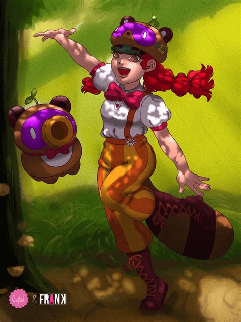 Tanuki Jessie Fanart Collab With Utraurigherz This Is Actually One