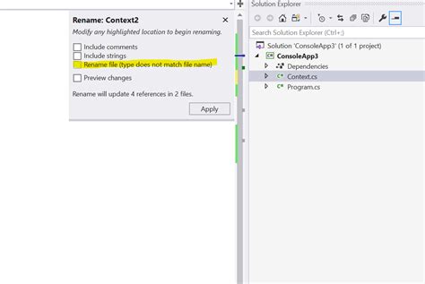 Nullpointerexception Thrown When Renaming Class Together With Symbols