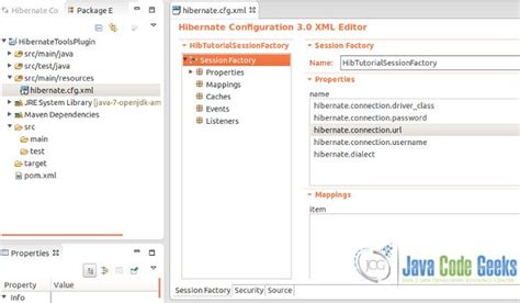 Eclipse Hibernate Tools Plugin Tutorial Java Code Geeks