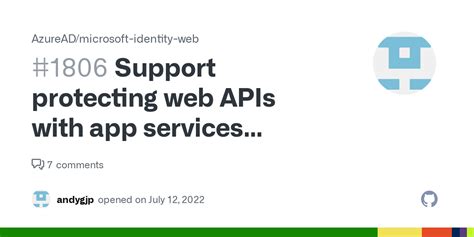 Support Protecting Web APIs With App Services Authentication Issue AzureAD Microsoft