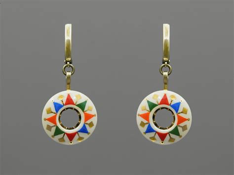 Сережки Вертепні купити авторські етно прикраси