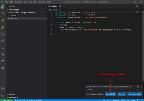 Setting Up Vs Code For Scala Development On Wsl Ilha Formosa 1544