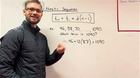 Arithmetic Sequences Youtube