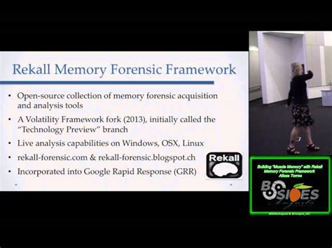 conference talks talk building a muscle memory with rekall memory