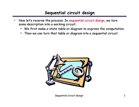 Sequential Circuit Design Creating Circuits From Bit Patterns Assignments Computer