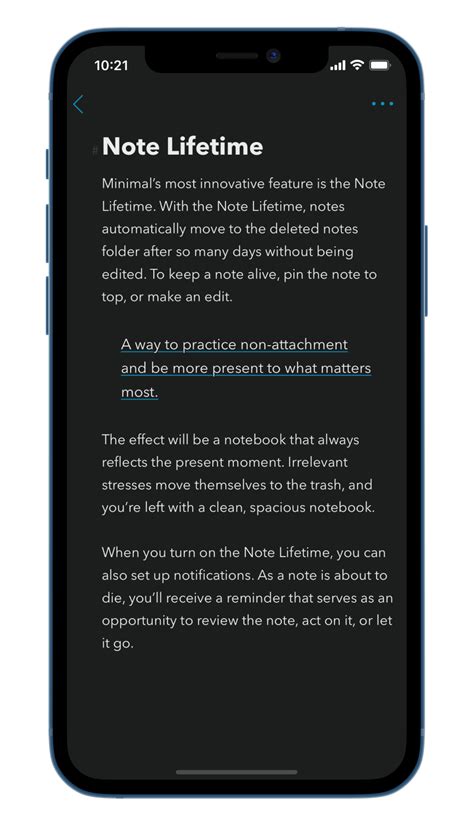 Minimal Writing Notes
