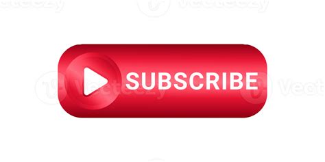 Subscribe Button Icon Red Transparent Background 26911152 PNG