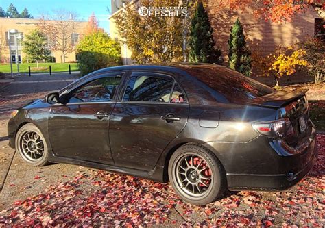 2010 Toyota Corolla With 17x8 40 Konig Hypergram And 225 45r17