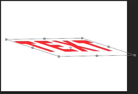 Skew Text In Photoshop