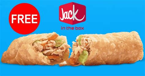 Free Jack In The Box Jumbo Egg Roll