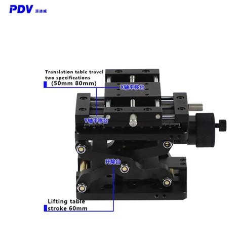 Xyz Manual Multi Axis Stage Z Axis Lifting Xy Translation Three Dimensional Combined Stage