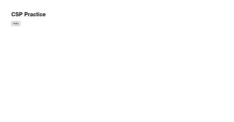 Csp Practice Unsafe Hashes Codesandbox