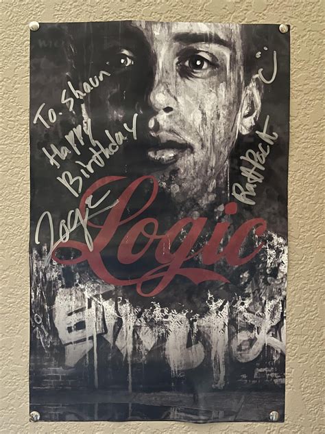 Heres A Really Old Poster I Have Of Logic Its So Many Years Old Probably Nearly A Decade Old