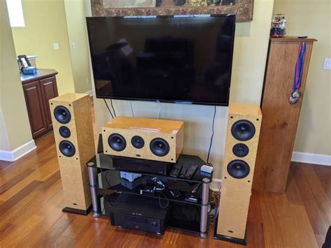 Onix Reference 2mk Ii Floor Standing Speakers In Birdseye Maple R Audiophile
