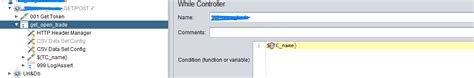 Jmeter Using Getpost With Single Call While Loop Stack Overflow