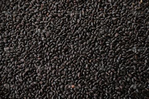 罗勒的种子。健康食品。素材 花瓣网