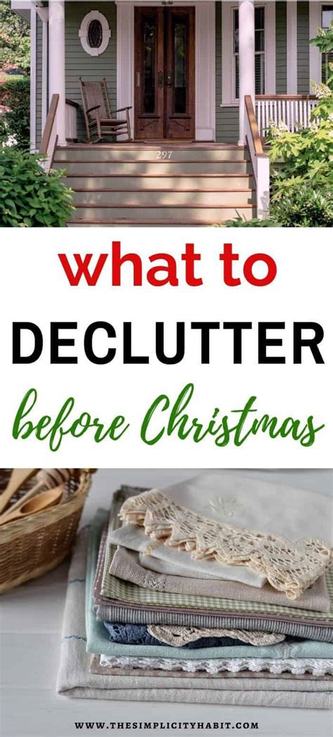 The Best Things To Declutter Before The Holidays The Simplicity Habit