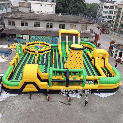 China Giant Obstacle Course Bounce House Manufacturers Suppliers