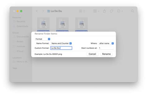 How To Rename Files In Bulk With Mac Finder La De Du