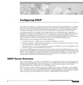 Configuring DHCP