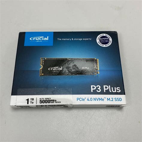 Crucial Crucial P3 Plus 1TB PCIe Gen4 NVMe Internal SSD CT1000P3PSSD8 Own4Less