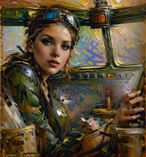 Aviator Girl By Stellasvartur On Deviantart