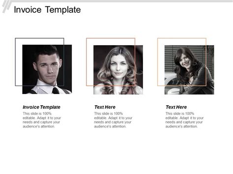 Invoice Template Ppt Powerpoint Presentation Professional Aids Cpb