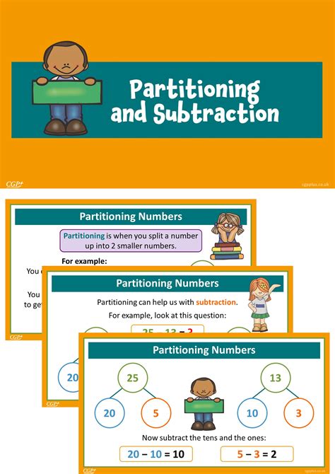 Partitioning For Subtraction Year 2 Cgp Plus Worksheets Library