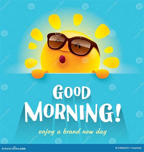 Good Morning Stock Vector Illustration Of Morning Invitation 53066479