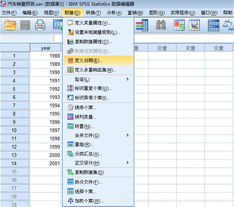 时间序列分析预测实战之指数平滑法 spss二次指数平滑法 csdn博客