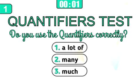 Quantifiers Test English Grammar Test Youtube