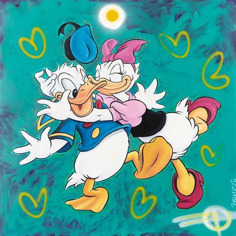 Daisy Duck And Donald Duck In Love