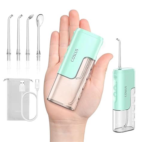 Coslus Mini Water Flosser For Travel Portable Lightweight