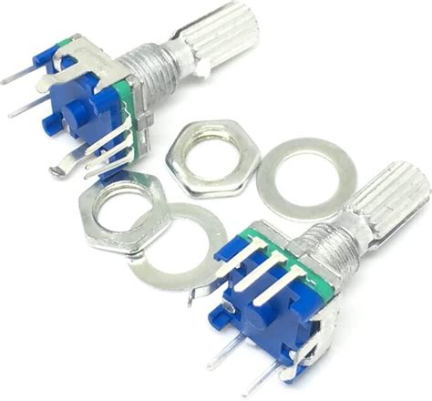 Mgaytyoag Switch Encoder 5pcs Lot Rotary Encoder Code Switch Ec11 Digital Potentiometer With