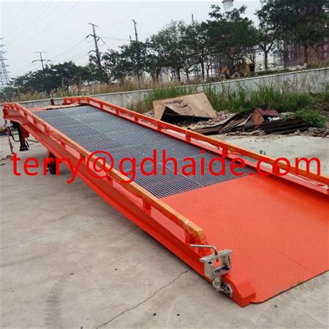 Mobile Container Ramp For Loading And Unloading Mobile Container Ramp And Dock Ramp
