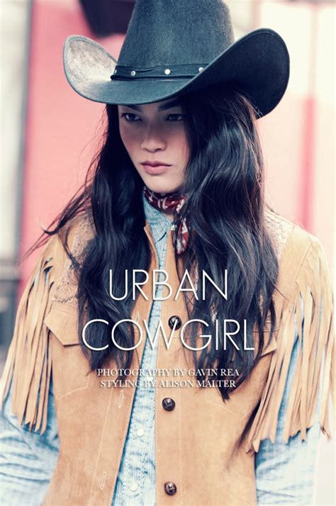 Jen Dau By Gavin Rea In Urban Cowgirl” For Fashion Gone Rogue