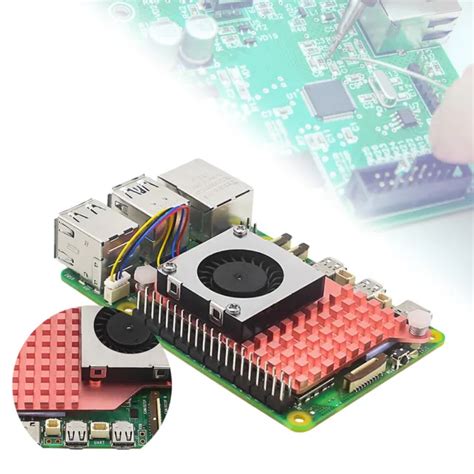 FOR RASPBERRY PI 5 Active Cooler Software Control Heatsink Radiator Pure Copper 16 47 PicClick CA
