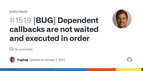 Bug Dependent Callbacks Are Not Waited And Executed In Order · Issue