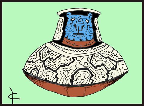El Ronsoco Azul Tinaja Shipiba